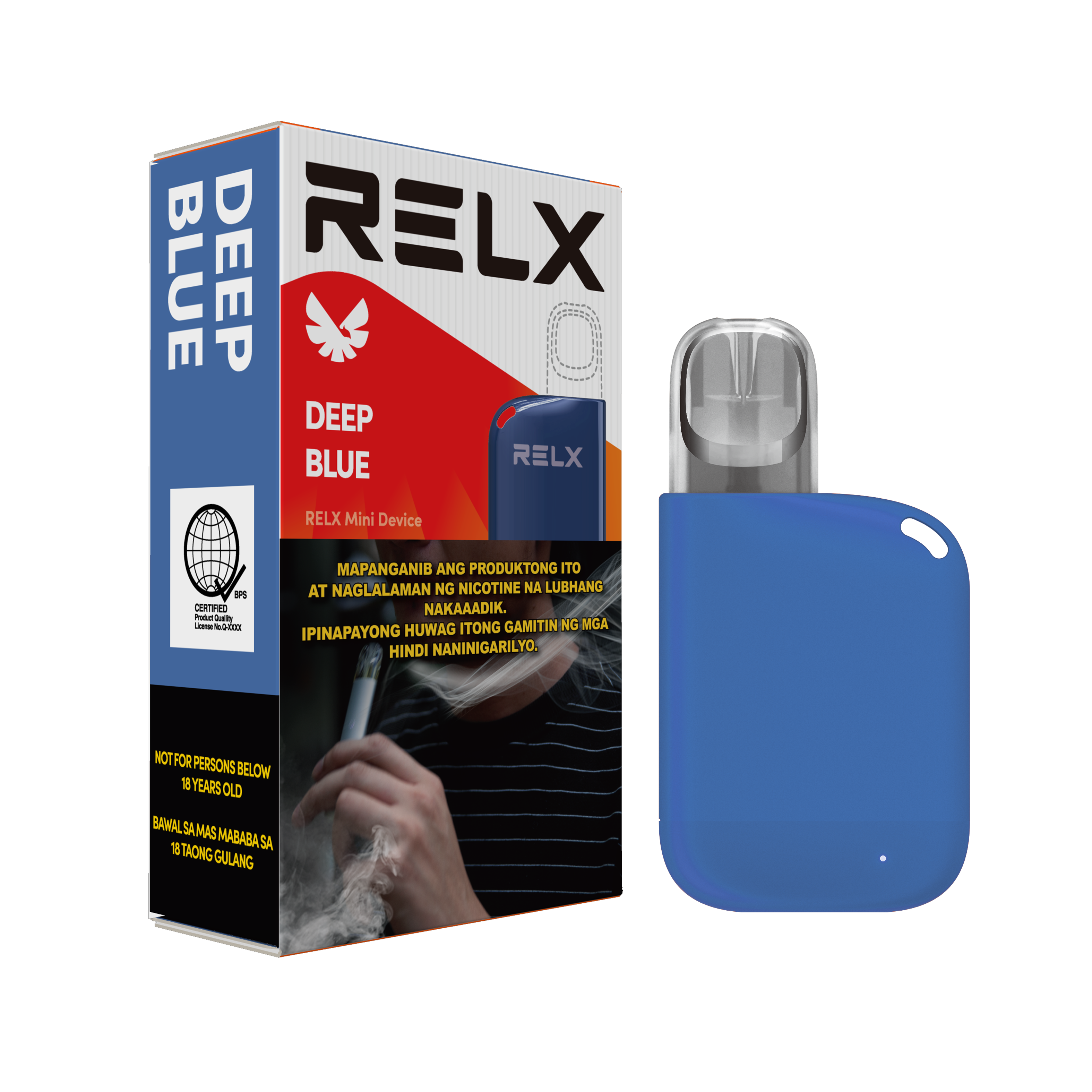 RELX Mini Device Deep Blue｜RELX - Luckvape Philippines – luckvape