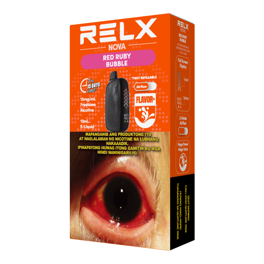 RELX NOVA Red Ruby Bubble｜15mg/ml Freebase | RELX - Luckvape ...